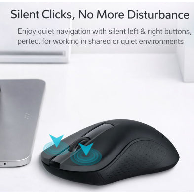 RAPOO B20 Silent Wireless Mouse | 2.4G | 1200 DPI | Quiet Click | 12-M